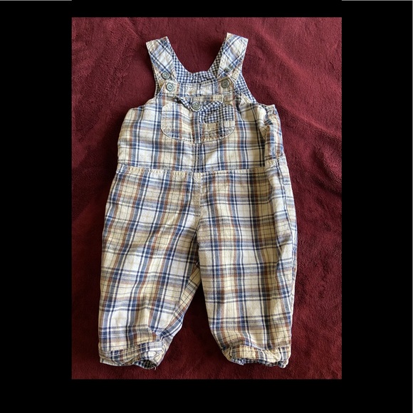 One Pieces | Baby Boy Checkered Overalls | Poshmark